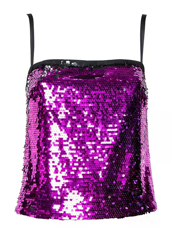 Dolce & Gabbana Sleeveless Sequinned Top