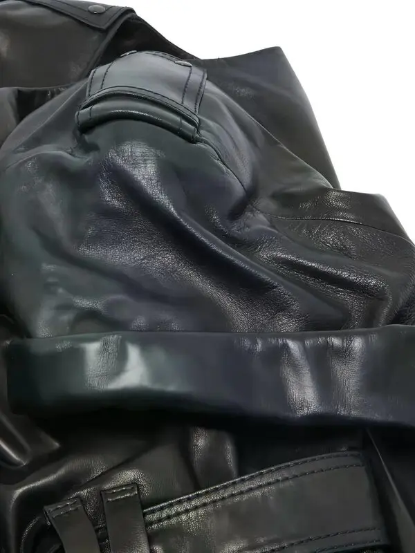 TOM FORD Leather Midi Dress