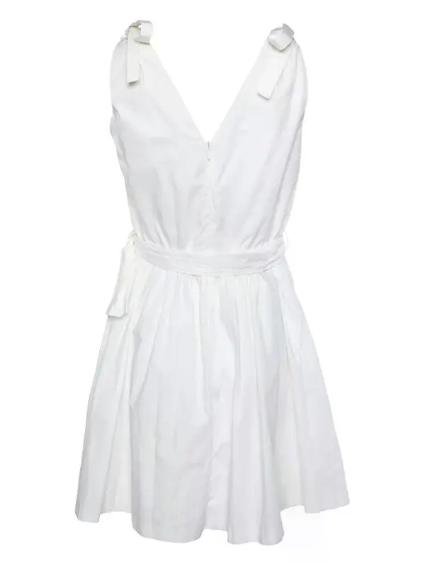 Sandro Embroidered Belt Mini Dress