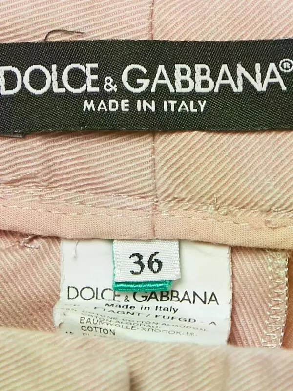 Dolce & Gabbana Gabardine Trousers
