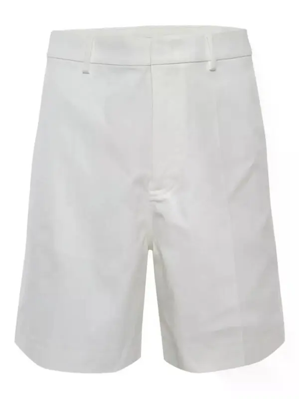 Valentino Garavani 2010s Canvas Bermuda Shorts - White