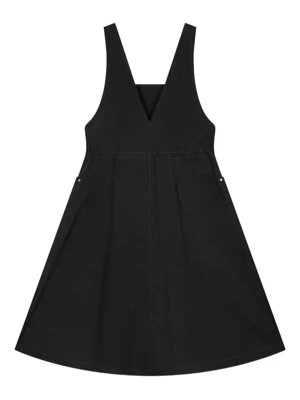 STUDIO TOMBOY Bib Overskirt Mini Dress