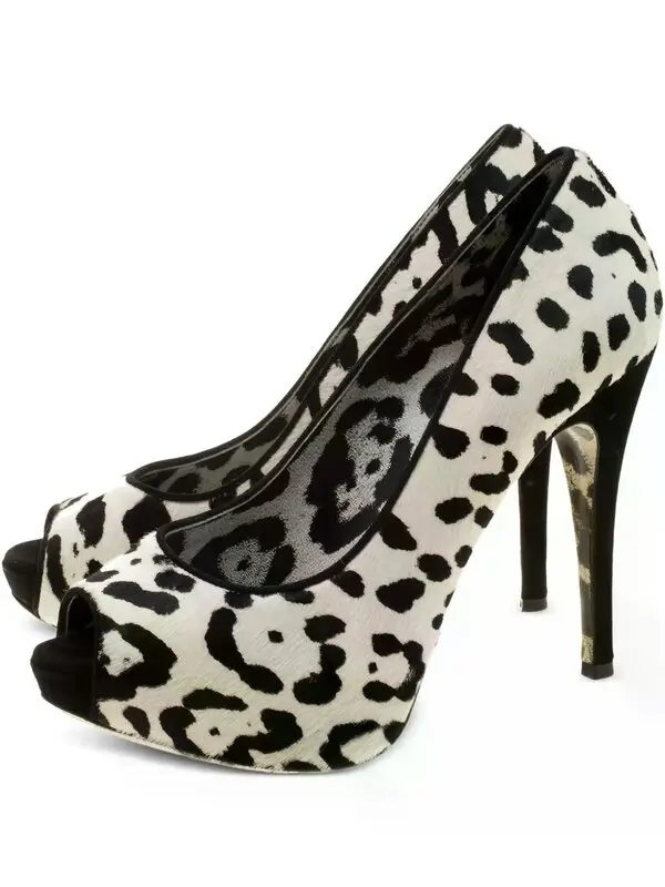 Dolce & Gabbana Platform Peep-toe Pumps