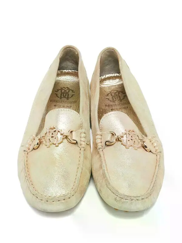 Roberto Cavalli Leather Loafers