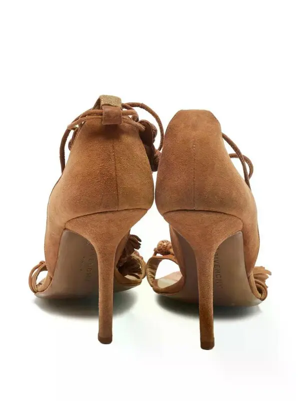 Givenchy 110mm Bead-embellished Suede Sandals