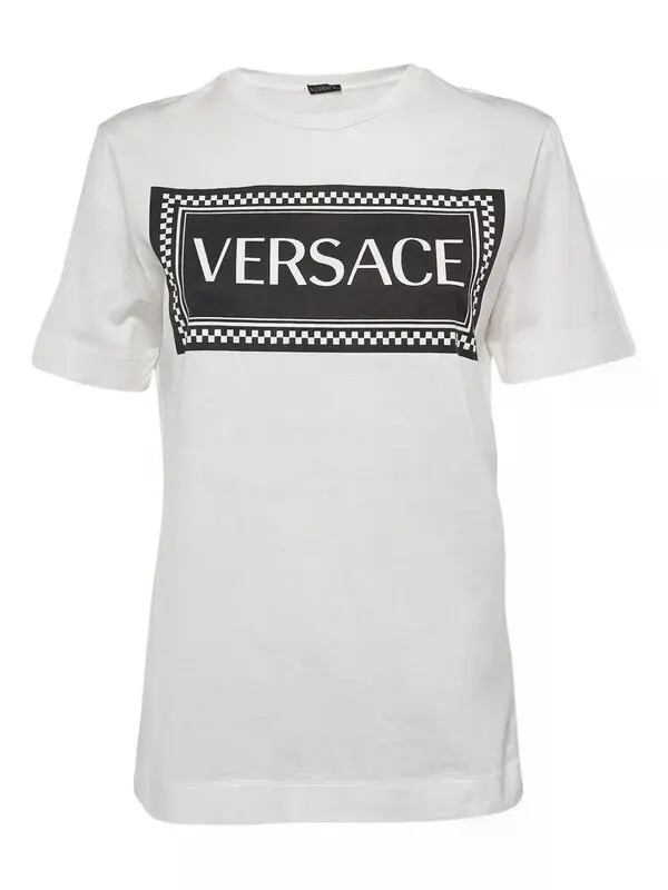 Versace Logo-print Cotton T-shirt