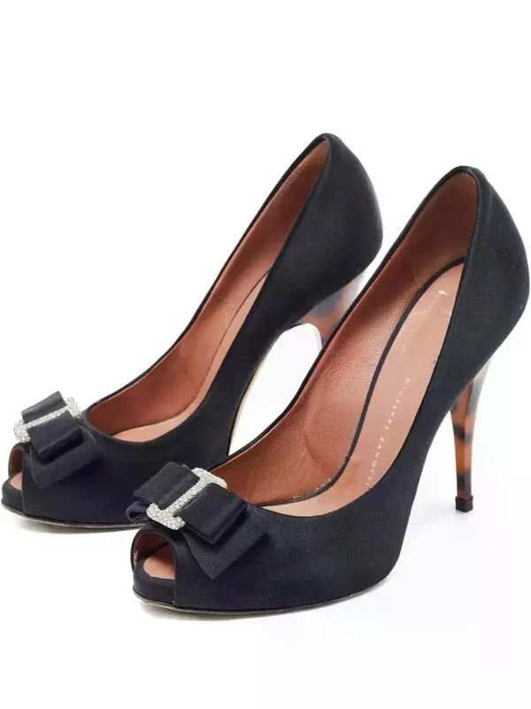 GIUSEPPE ZANOTTI 120mm Bow-detail Pumps