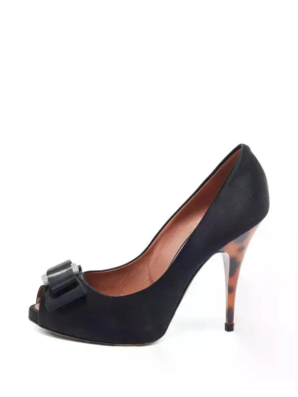 GIUSEPPE ZANOTTI 120mm Bow-detail Pumps