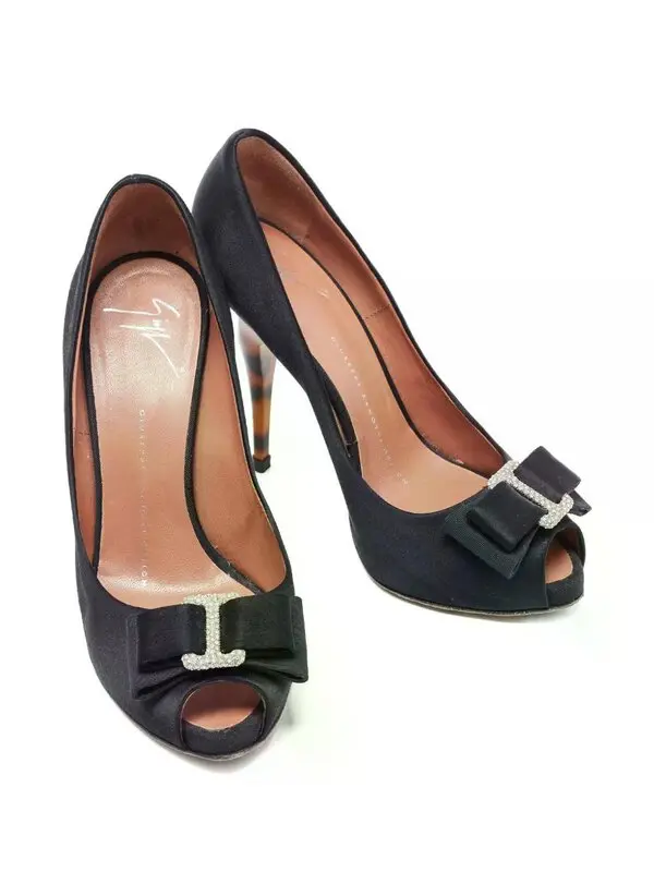 GIUSEPPE ZANOTTI 120mm Bow-detail Pumps