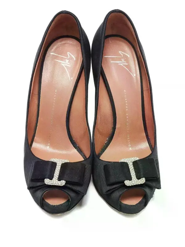GIUSEPPE ZANOTTI 120mm Bow-detail Pumps