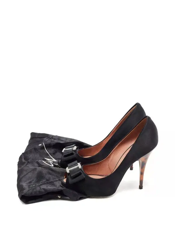 GIUSEPPE ZANOTTI 120mm Bow-detail Pumps