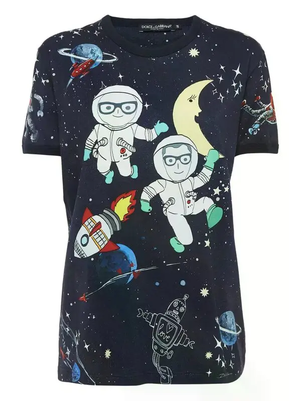 Dolce & Gabbana Space-print T-shirt