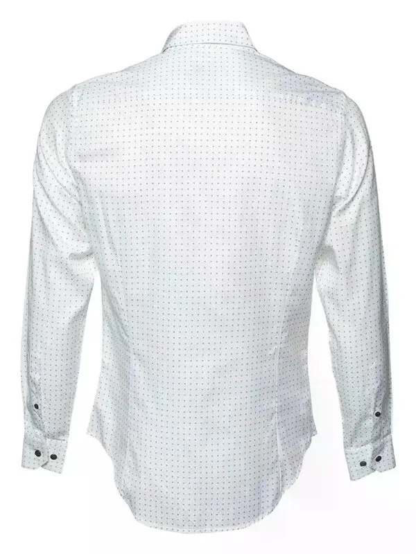 Giorgio Armani Geometric-jacquard Shirt