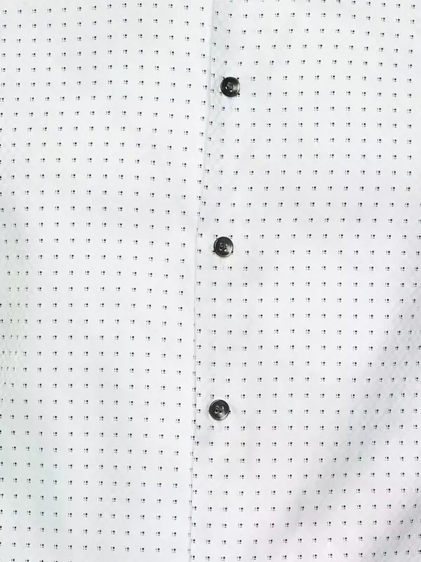 Giorgio Armani Geometric-jacquard Shirt