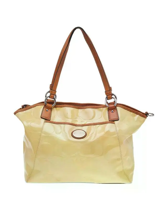 COACH VINTAGE Logo-embossed Tote Bag
