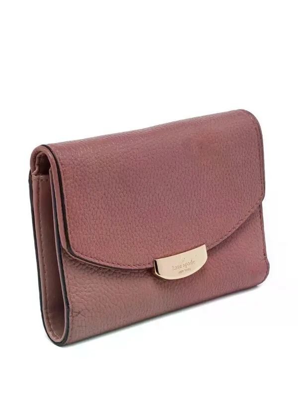 Kate Spade New York Pre-owned Logo-fastening Tri-fold Wallet