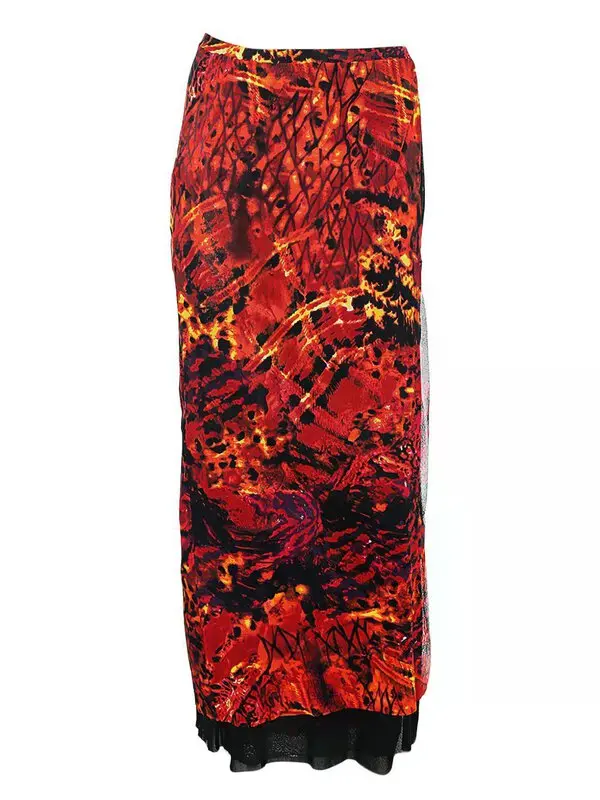 Kenzo Floral-print Maxi Skirt