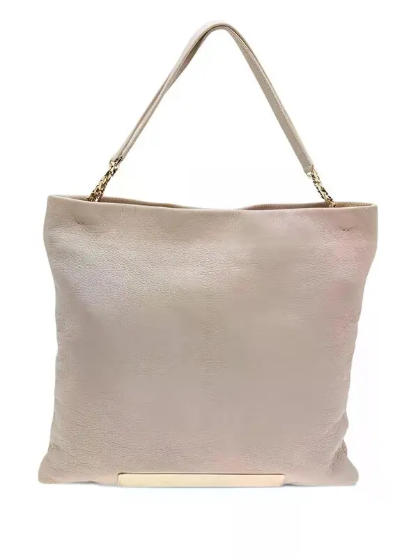 JIMMY CHOO Leather Charlie Tote Bag