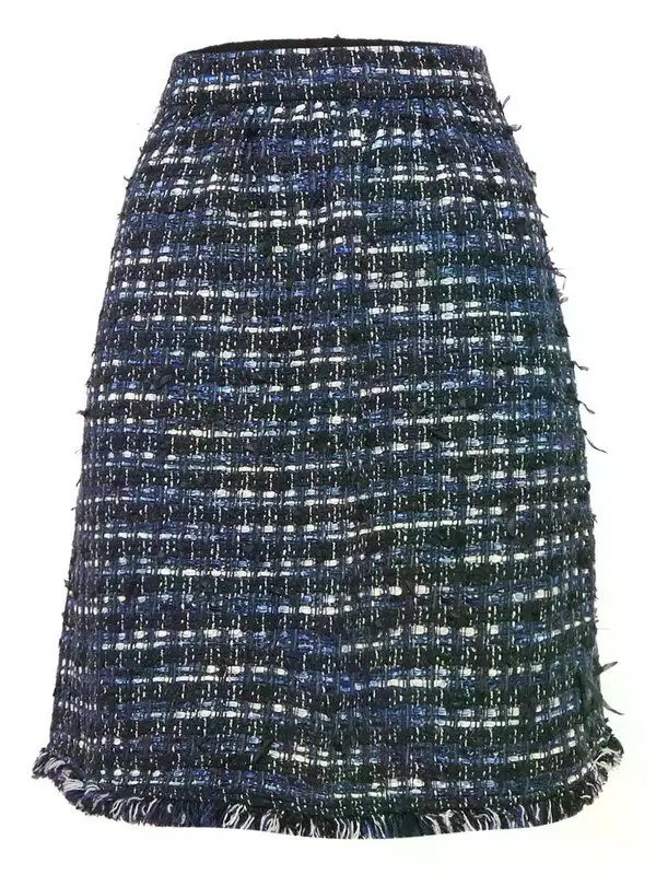 Moschino Tweed Midi Skirt