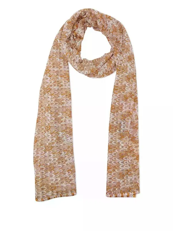 Missoni Scalloped Pattern Scarf