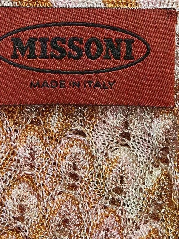 Missoni Scalloped Pattern Scarf