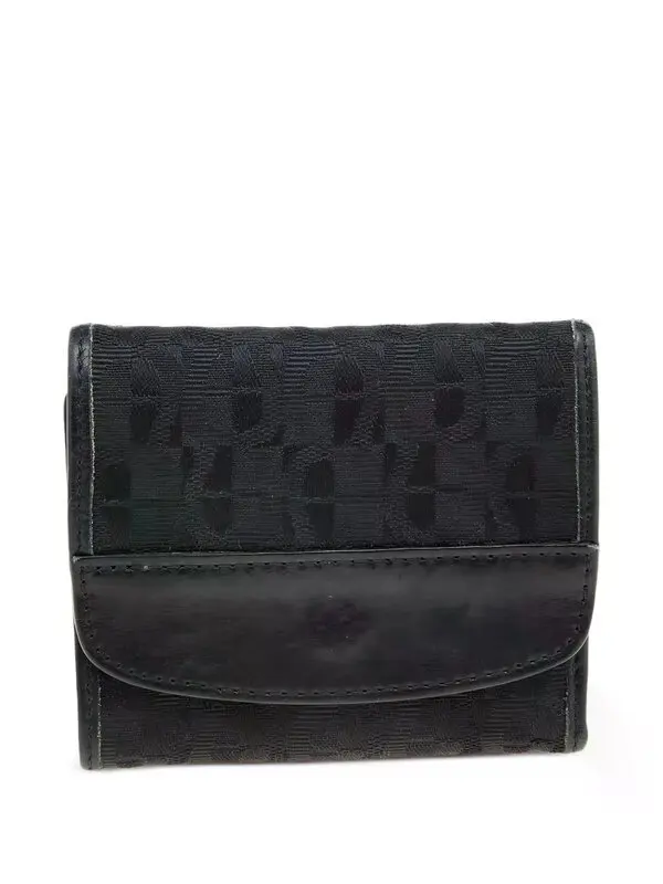 AIGNER Pre-owned Leather-trim Wallet - Black