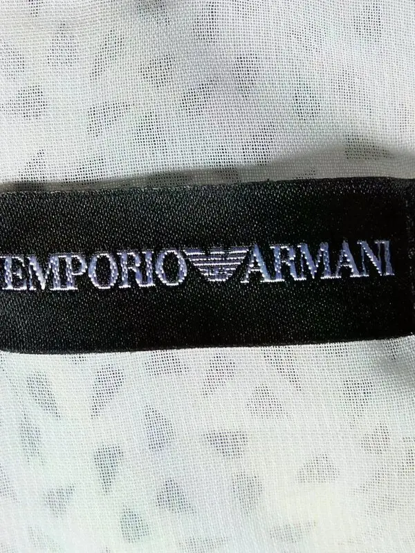 Emporio Armani Printed Silk Top
