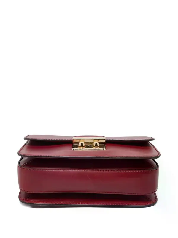 Michael Kors Sloan Leather Shoulder Bag - Red