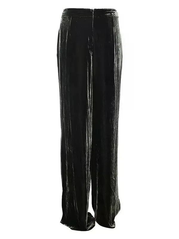 Sportmax Silk Straight Leg Trousers