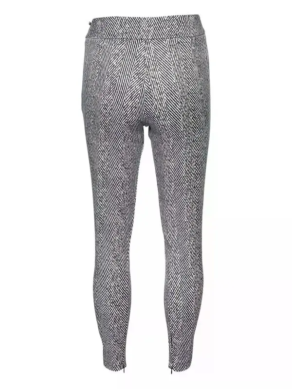 Elisabetta Franchi Herringbone-pattern Trousers