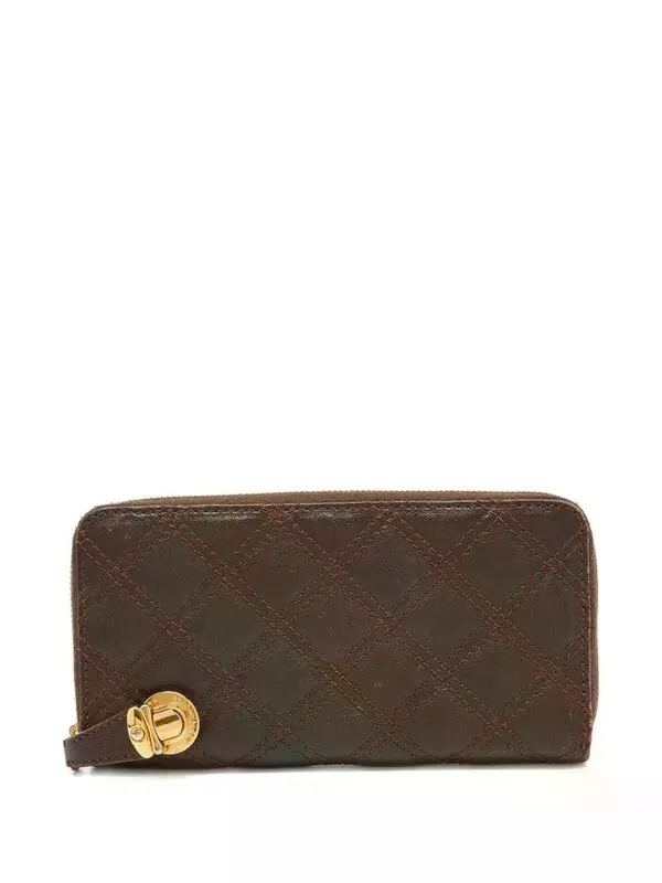 Marc Jacobs Leather Wallet - Brown
