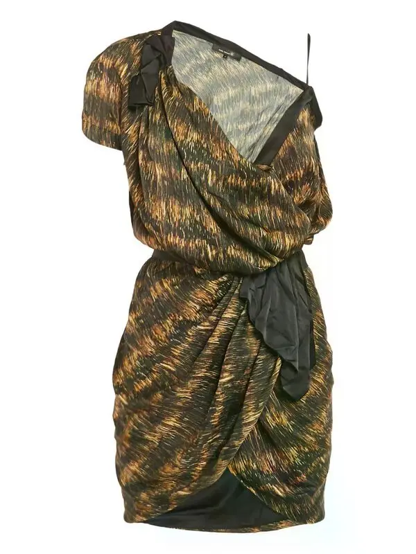 ISABEL MARANT VINTAGE Asymmetric Wrap Dress