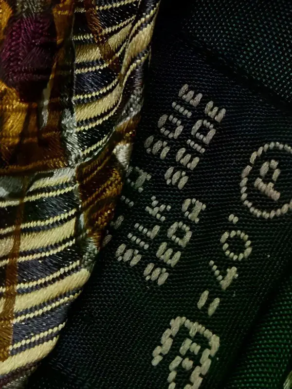 Ermenegildo Zegna Floral Striped Silk Tie