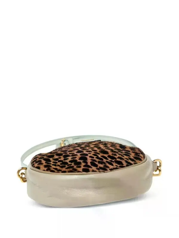 Dolce & Gabbana Leo Crepe Glam Shoulder Bag