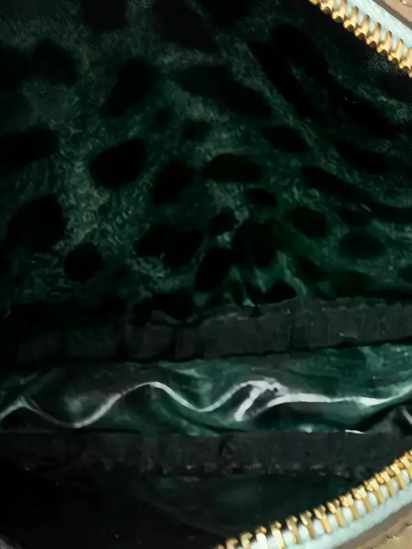 Dolce & Gabbana Leo Crepe Glam Shoulder Bag