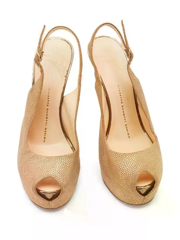 GIUSEPPE ZANOTTI 135mm Leather Pumps