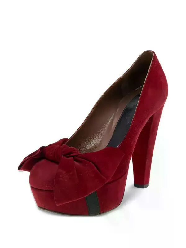Marni 125mm Leather Heeled Pumps