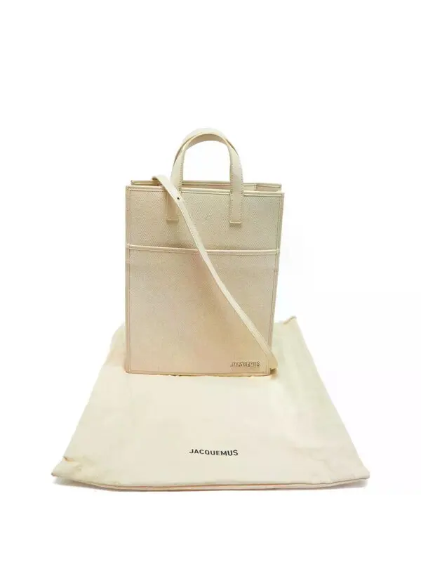Jacquemus Le Cabas Leather-trimmed Tote Bag
