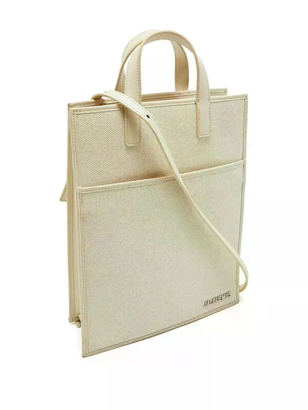 Jacquemus Le Cabas Leather-trimmed Tote Bag
