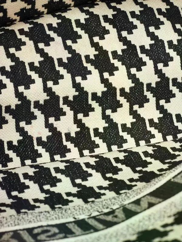 Dior Houndstooth Tote Bag