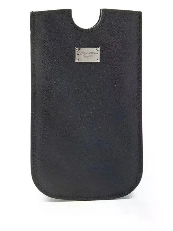 Dolce & Gabbana Leather Smartphone Case