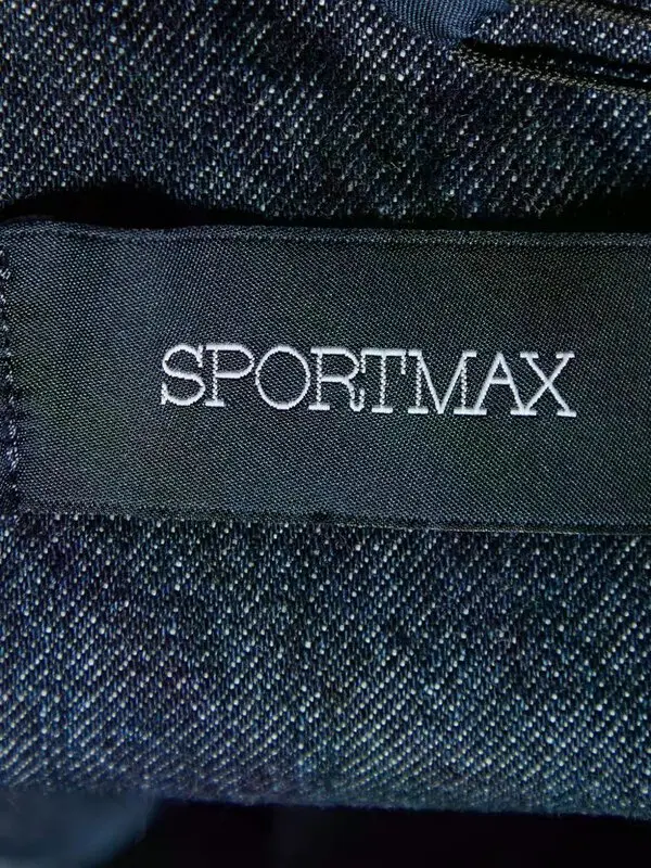 Sportmax Denim Button-down Dress