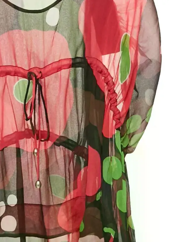 Kenzo Printed Silk Blouse