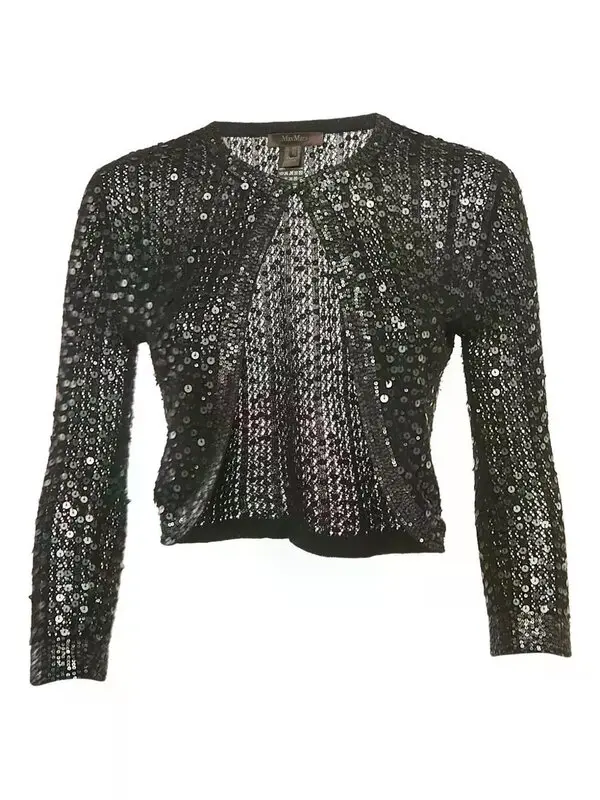 Max Mara Sequin-embellished Cardigan
