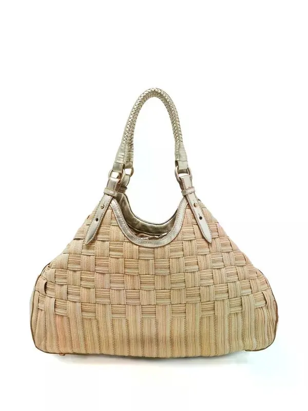 Cole Haan Woven Leather Satchel