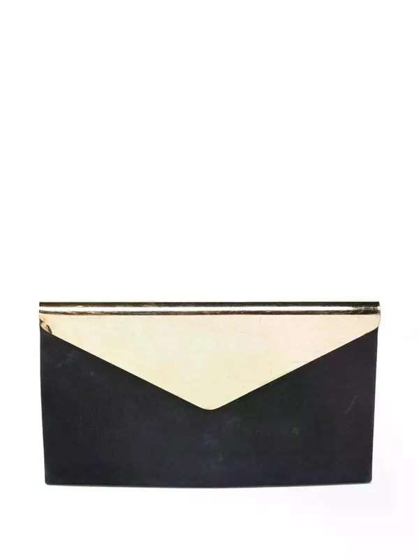 JIMMY CHOO Suede Rectangle Clutch