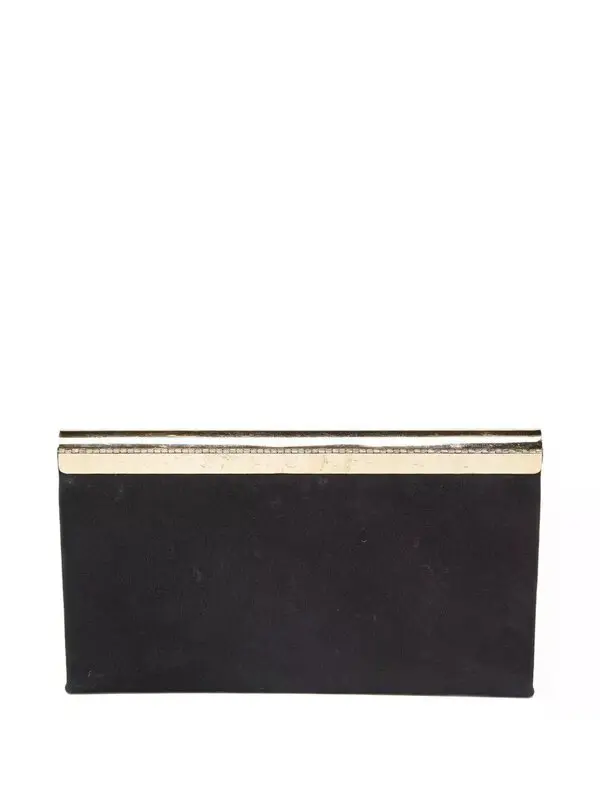 JIMMY CHOO Suede Rectangle Clutch
