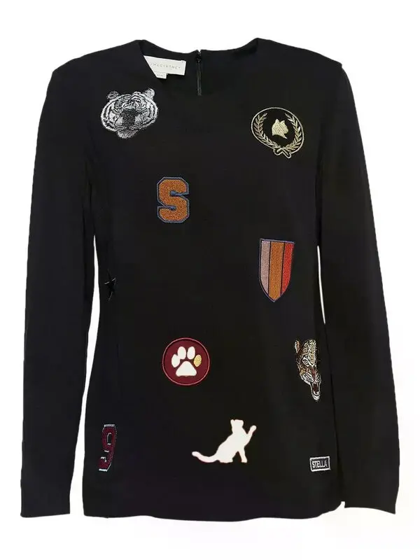 Stella McCartney Patch Embroidered Top