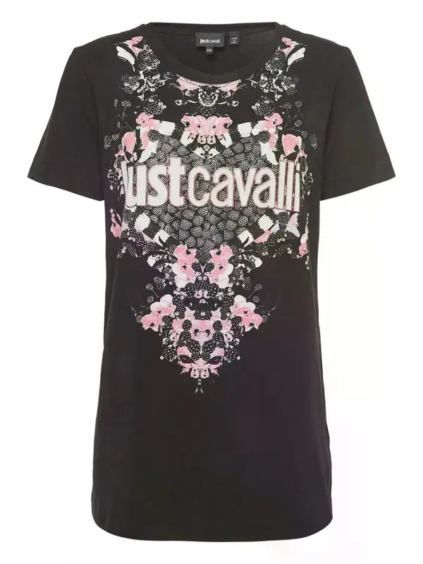 Just Cavalli Pre-owned Floral-print T-shirt