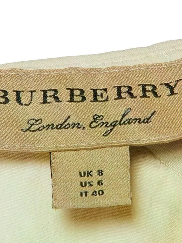 Burberry Silk Sleeveless Top